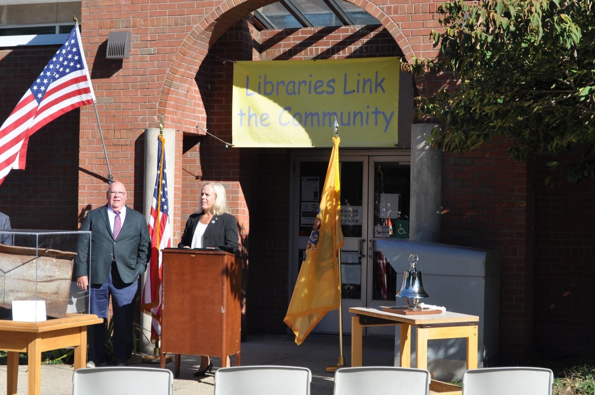 World Trade Center steel on display at Hopewell Branch library ...