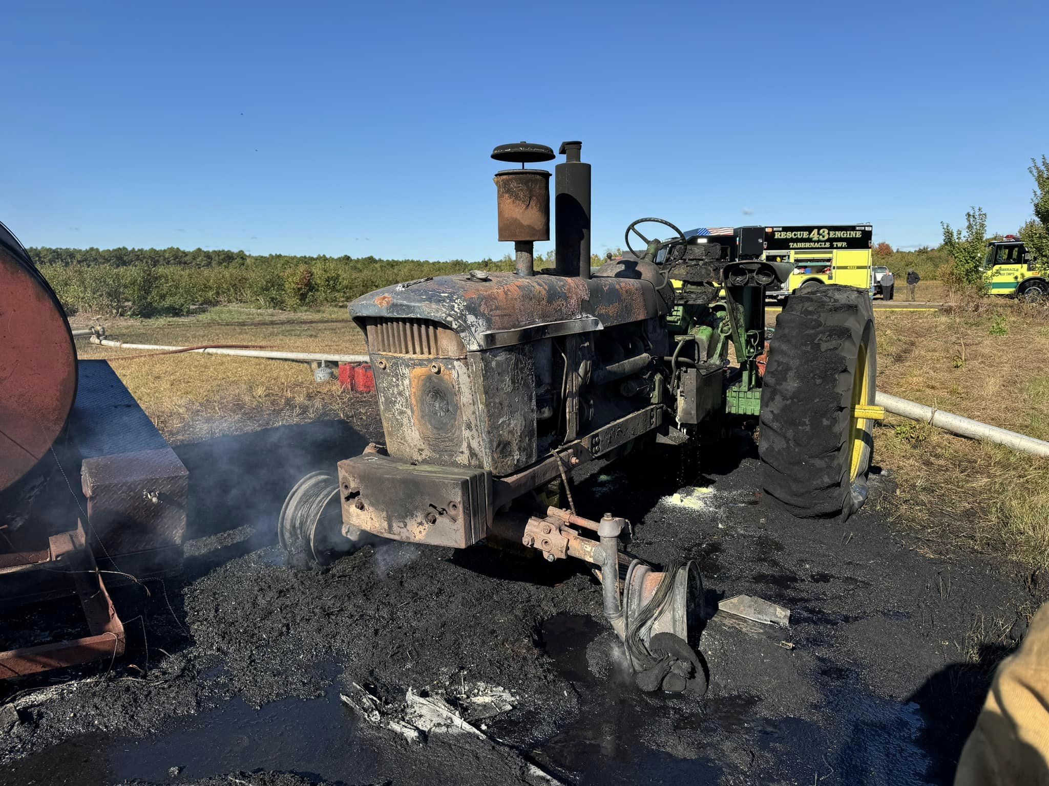 Tractor burn | South Jersey Media