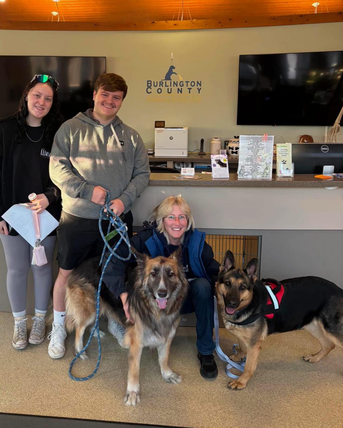 Burlington County Animal Shelter celebrates first adoptions of 2025 ...