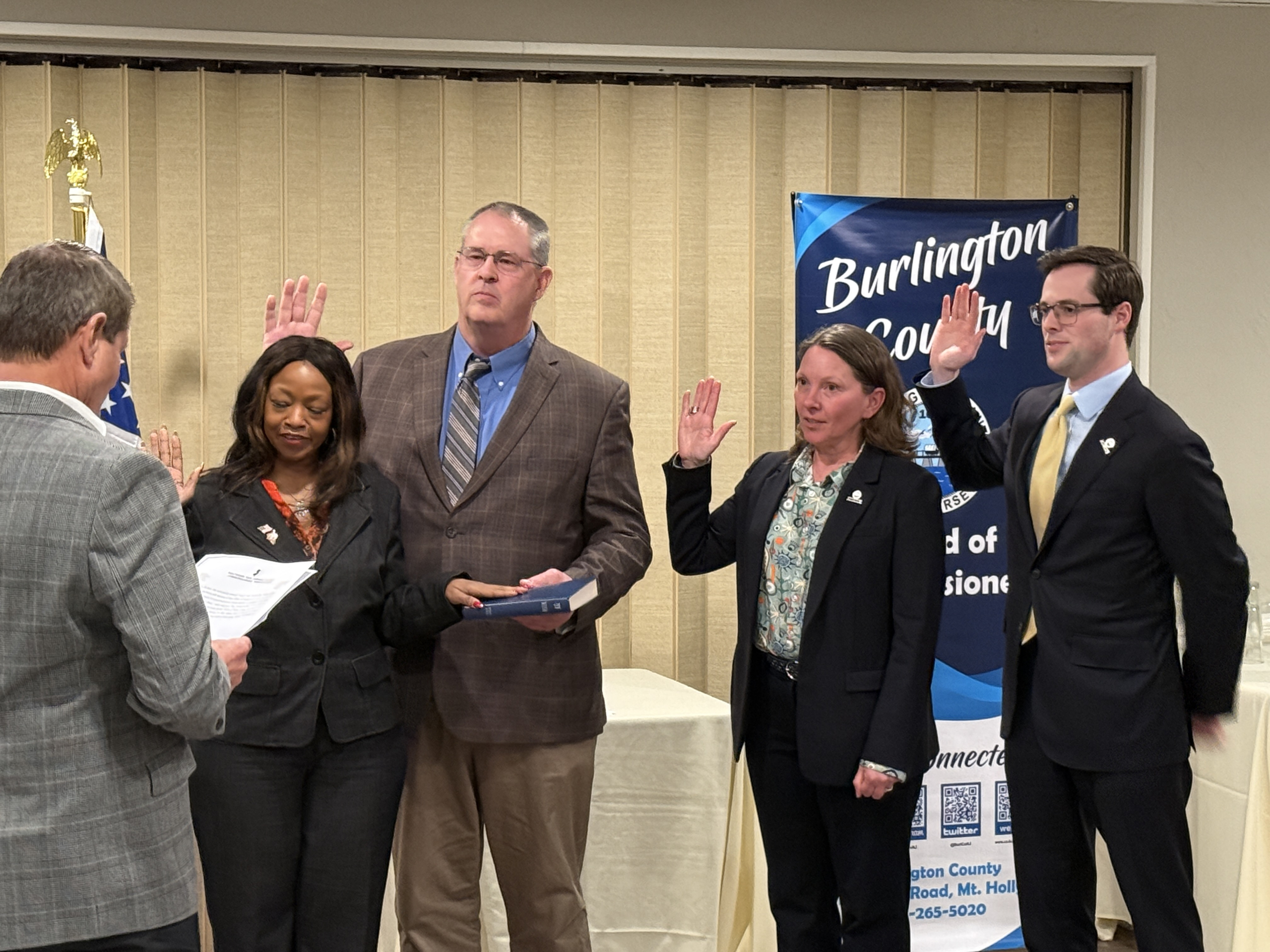 Eckel, Burrell are officers in commissioner group | South Jersey Media